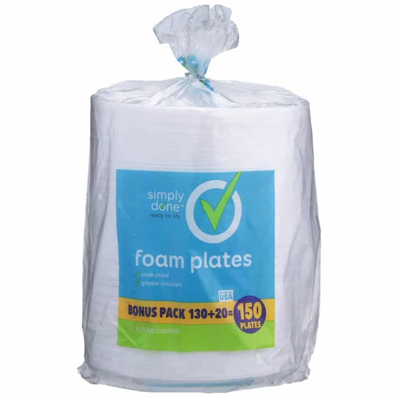 Disposable Plates - Simply Done