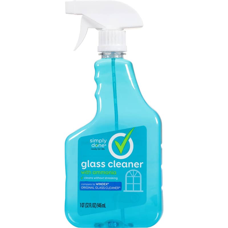 Glass Cleaner and Ammonia - Simply Done